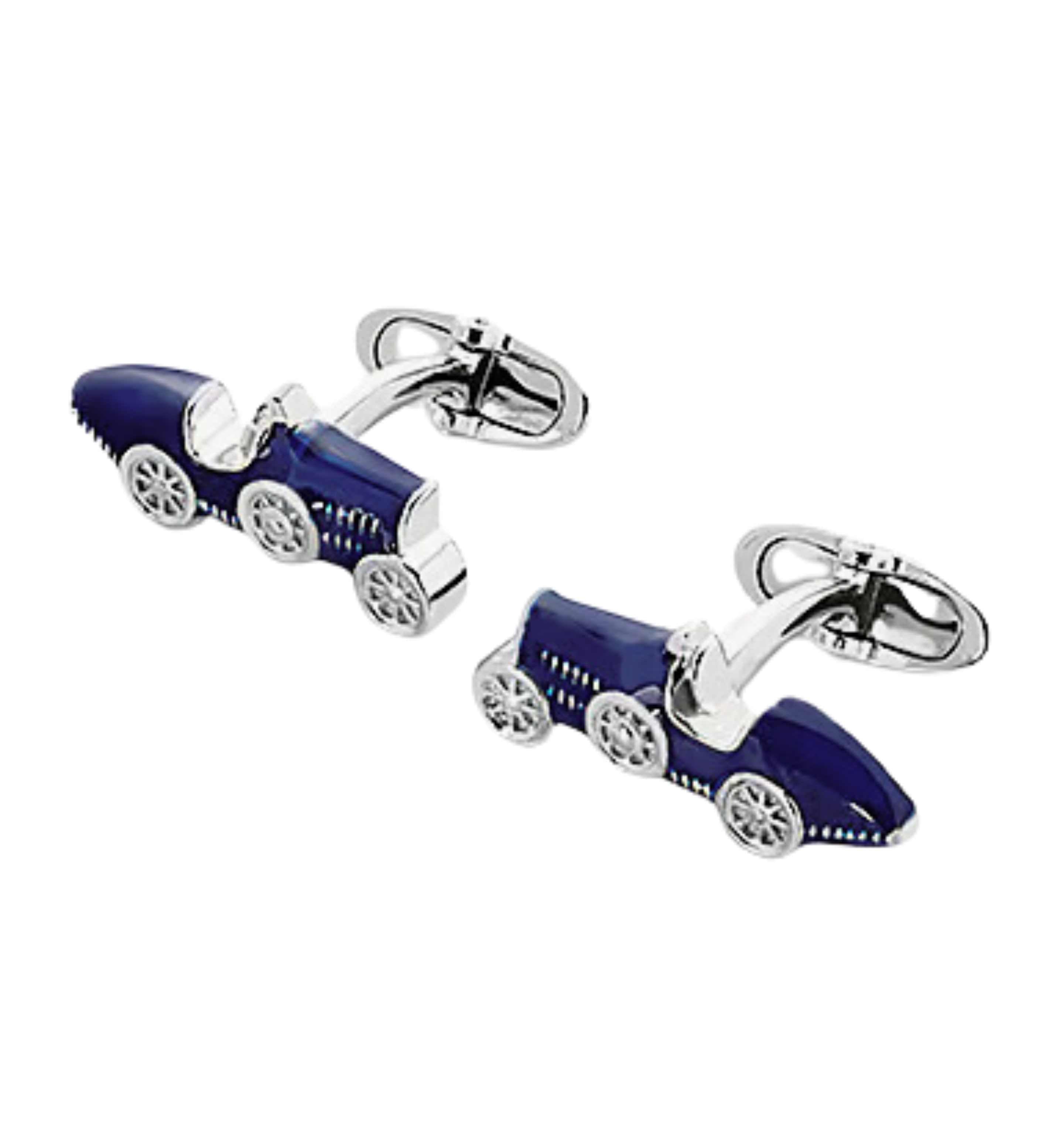 Sterling Silver Black Classic Car Cufflinks – Mr.Start